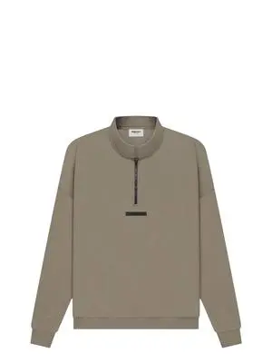 Fear Of God Mockneck Half Zip - Tan