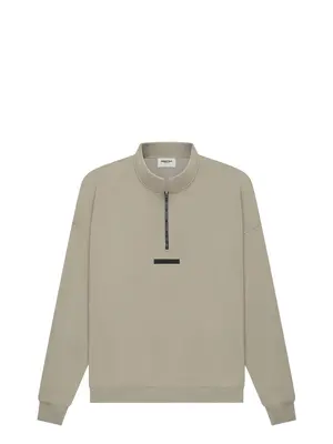 Fear Of God Mockneck Half Zip - Green