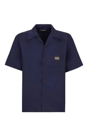 Dolce & Gabbana Dg Essentials Short-sleeve Shirt - Blue