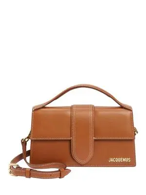 Jacquemus Le Grand Bambino Leather Shoulder Bag - Light Brown