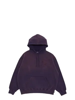 Supreme Overdyed S Logo Hooded Sweatshirt - Purple
