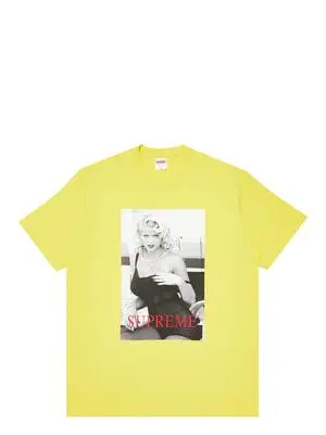 Supreme Anna Nicole Smith Tee 'lemon' Yellow