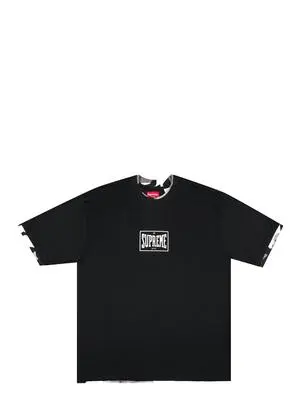 Supreme Layered Short-sleeve Top 'black' Black