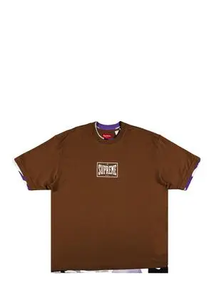 Supreme Layered Short-sleeve Top 'brown' Brown