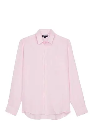 Vilebrequin Shirt Solid Shirt Caroubis - Pink