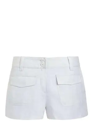 Vilebrequin Linen Bermuda Shorts - White