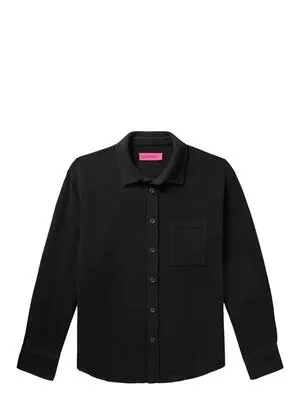 THE ELDER STATESMAN Cashmere Overshirt - Black