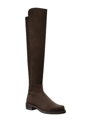 STUART WEITZMAN 5050 Bold Over-the-Knee Boots Hickory
