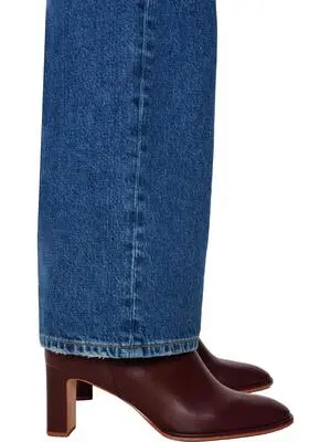 REFORMATION Gillian Ankle Boot Ruby