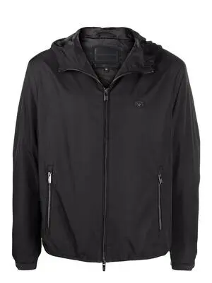 Emporio Armani Nylon Blouson Jacket - Black