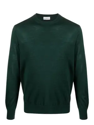 BALLANTYNE Crew-neck Wool Jumper - Green