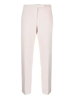 Peserico Pressed-crease Cropped Trousers - Neutrals