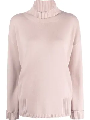 Lorena Antoniazzi Roll-neck Knitted Jumper - Pink