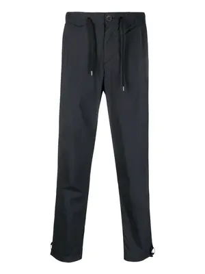 Herno Drawstring-waist Tapered Trousers - Blue