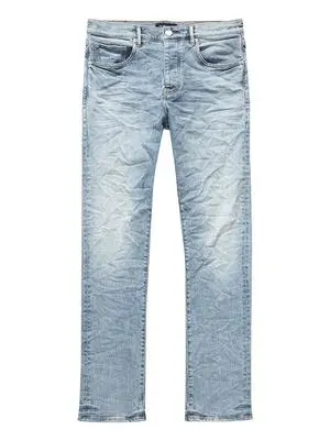 PURPLE BRAND Mid-rise Straight Jeans - Blue