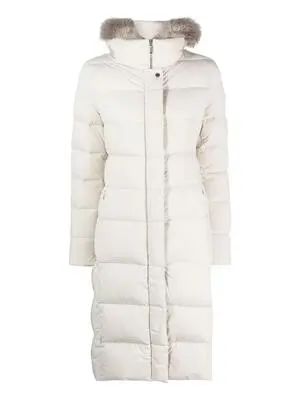 MOORER Zagarakn Padded Coat - Neutrals