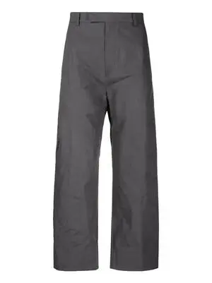 CRAIG GREEN High-waist Tailored Trousers - Grey