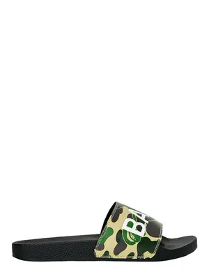 BAPE Abc Camo Slide - Green