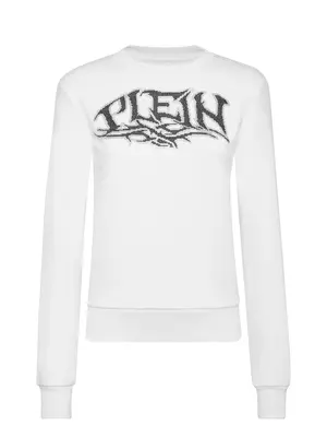 Philipp Plein Logo-embellished Sweatshirt - White