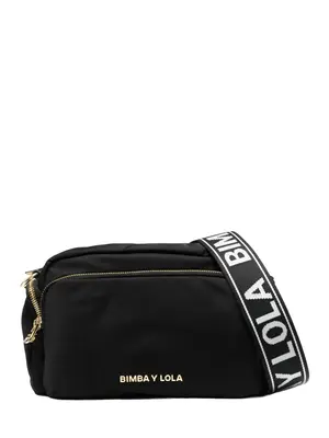 Bimba Y Lola Multi-pocket Crossbody Bag - Black