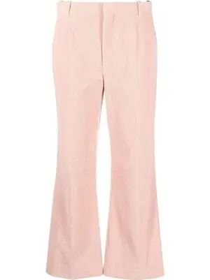 CHLOÉ Cropped Corduroy Trousers