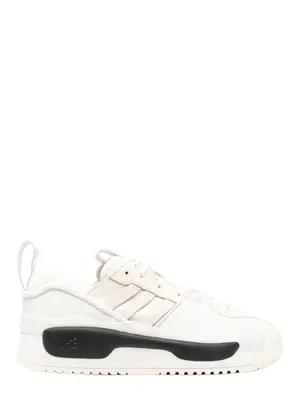 Y3 Rivalry Leather Sneakers - Neutrals