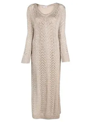 BRUNELLO CUCINELLI Sequin-embellished Cashmere-blend Maxi Dress