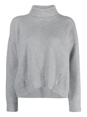 Peserico Roll-neck Jumper - Grey