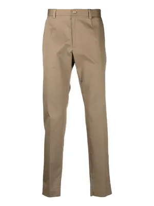Dolce & Gabbana Linen Chinos - Green