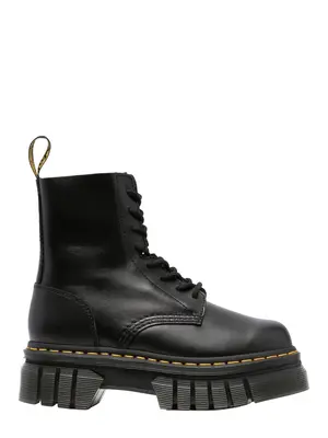 Dr. Martens Audrick 8-eye Lux Boots - Black