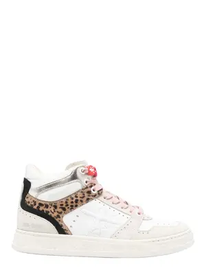 Premiata Mid-quinn High-top Sneakers - Neutrals