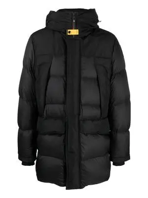 PARAJUMPERS Logo-patch Padded Jacket - Black