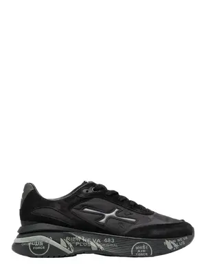 Premiata Moerun Panelled Sneakers - Black