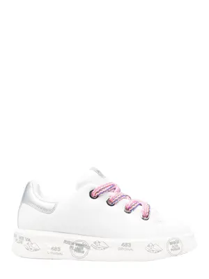 Premiata Belle Leather Sneakers - White