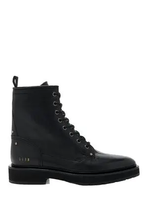 GOLDEN GOOSE Combat Leather Boots
