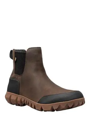 Bogs Arcata Waterproof Chelsea Boot - Chocolate