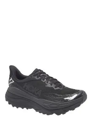 HOKA Stinson ATR 7 Trail Running Shoe Black / Black