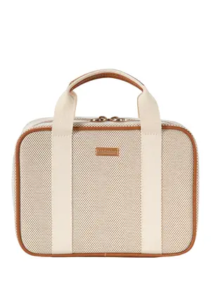 Stephanie Johnson Tropea Ml Traveler Cosmetics Case - Ivory