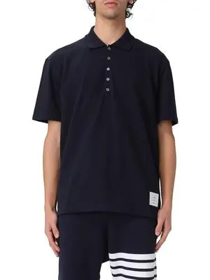 Thom Browne Polo Shirt Men Navy