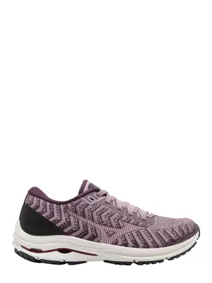 Mizuno Wave Rider 24 Waveknit Sneakers - Purple
