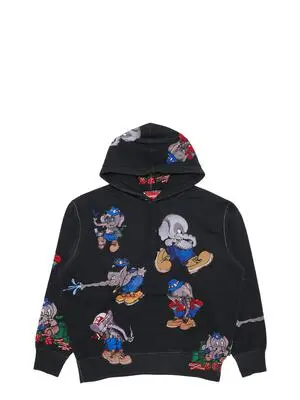 Supreme Elephant Hooded Sweatshirt - Black