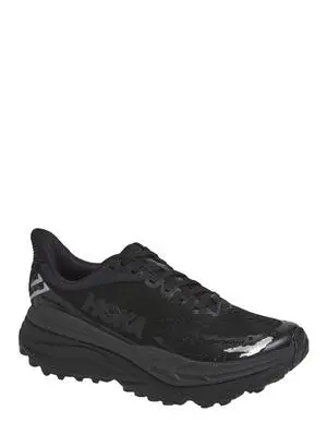 HOKA Stinson Atr Trail Running Shoe - Black / Black