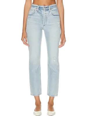 Citizens Of Humanity Charlotte High Rise Straight Jeans - Savahn
