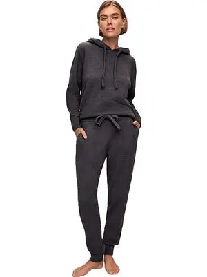 Eberjey Eberjey Recycled Boucle Relaxed Fit Joggers Graphite