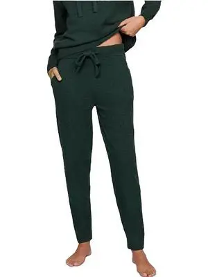 Eberjey Eberjey Recycled Boucle Relaxed Fit Joggers Pine