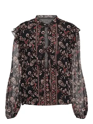 GIAMBATTISTA VALLI Giambattista Valli Printed Silk Blouse