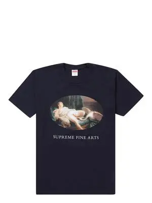 Supreme Leda And The Swan Tee 'navy' Blue