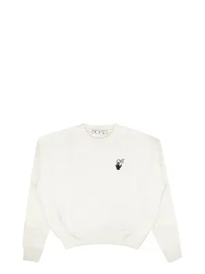 Off-White Bubble Arrow Over Crewneck - White