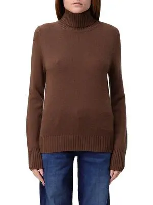 ALLUDE Sweater Brown