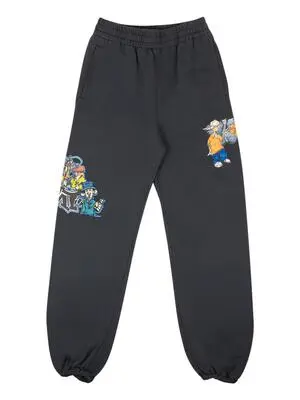 Off-White Graff Pupp Slim Sweatpants 'outer Space' Black